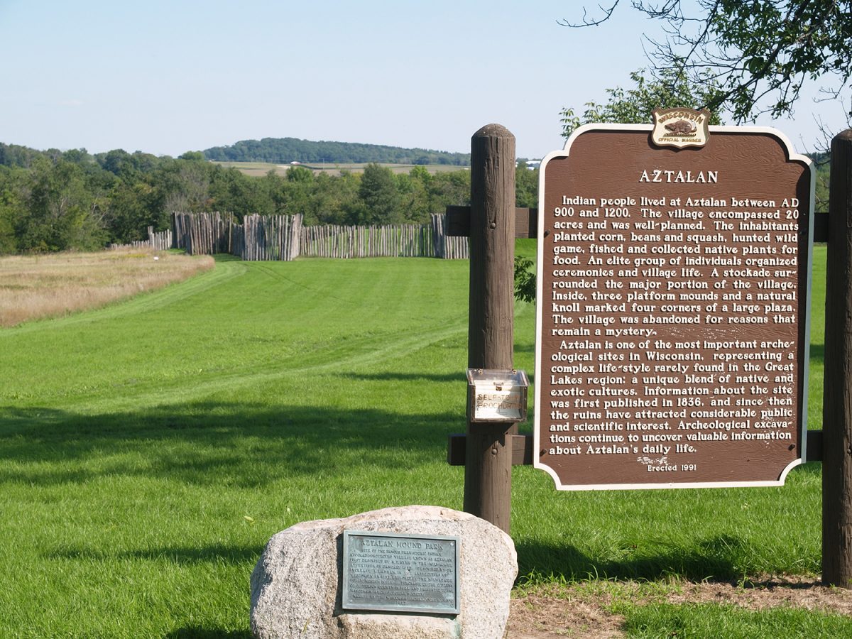 Ancient America: Aztalan Mound Site in Wisconsin - Shadows and Light