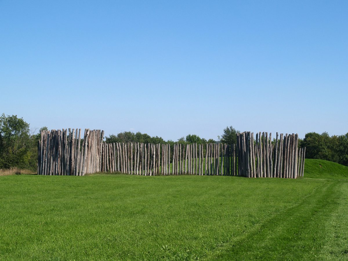 Ancient America: Aztalan Mound Site in Wisconsin - Shadows and Light