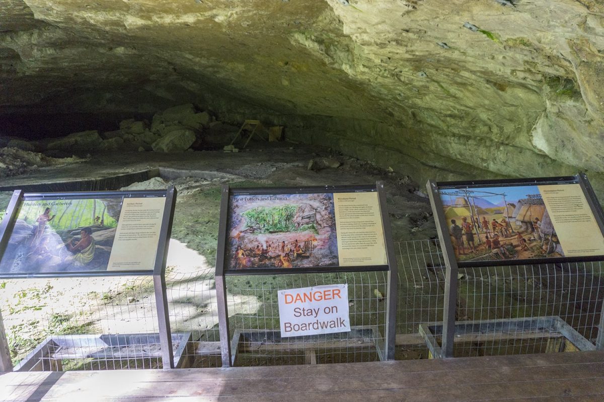 Ancient America: Russell Cave, Alabama - Shadows and Light