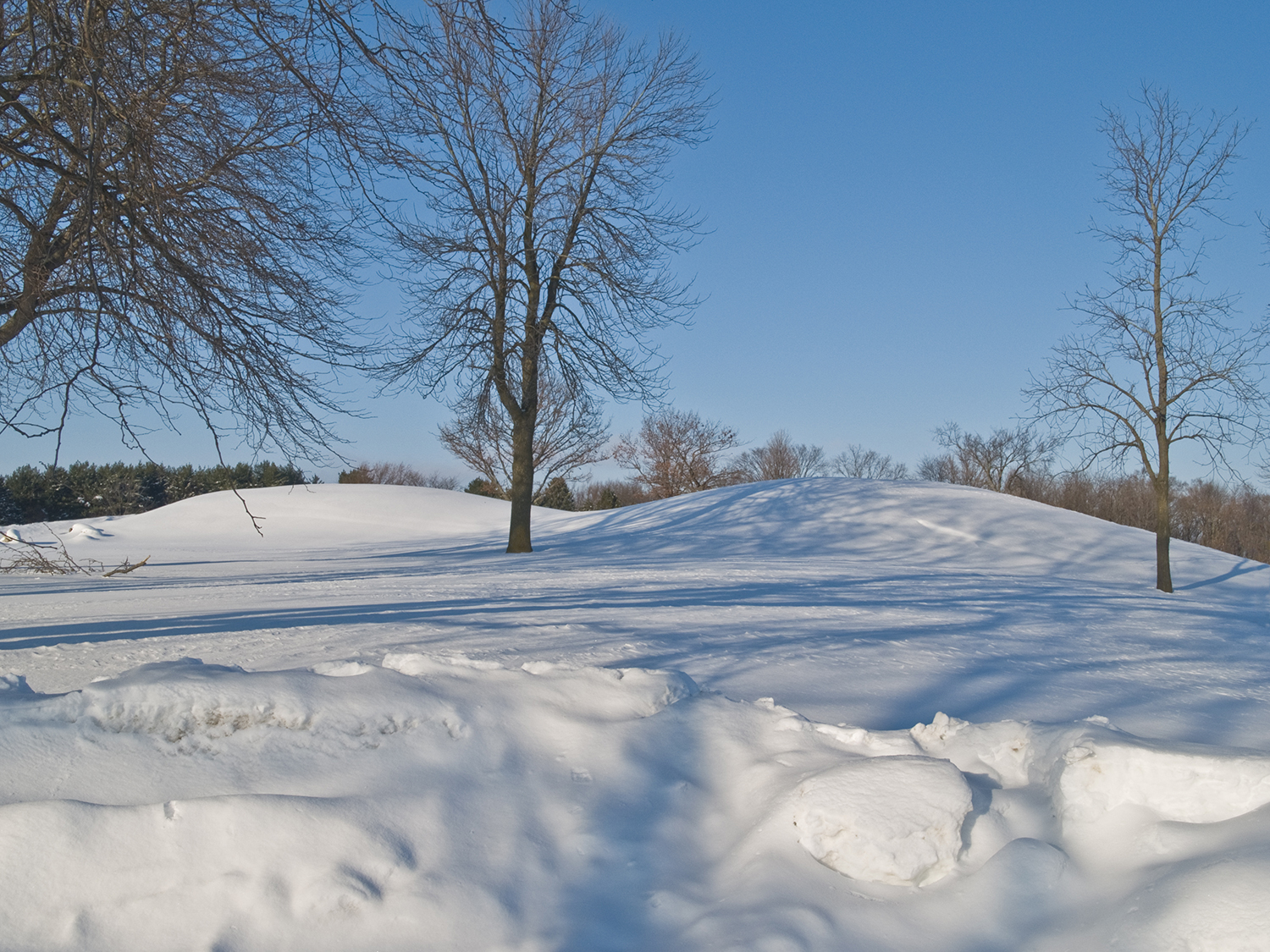 Ancient America: Aztalan Mound Site in Wisconsin - Shadows and Light
