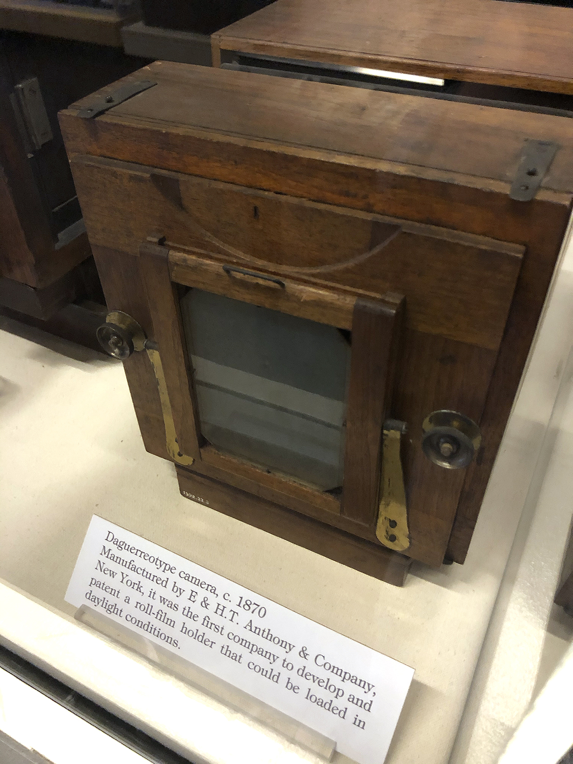 Photos of an Antique Daguerreotype Camera(?) - Shadows and Light