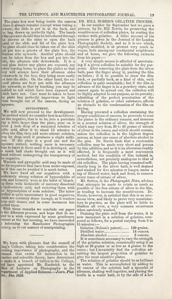 How to Make an Albumen Print According to 1857 Directions - Shadows and ...