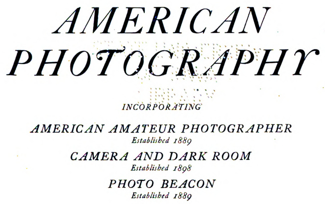 Listing of Historic Photography Magazines with Links to Scanned Issues ...