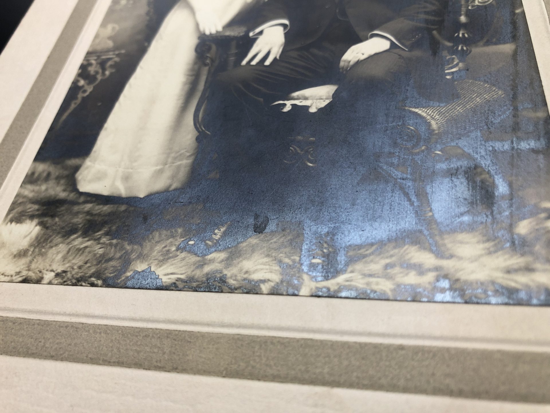 Three Examples of Silver Mirroring Deterioration in Old Gelatin Silver ...