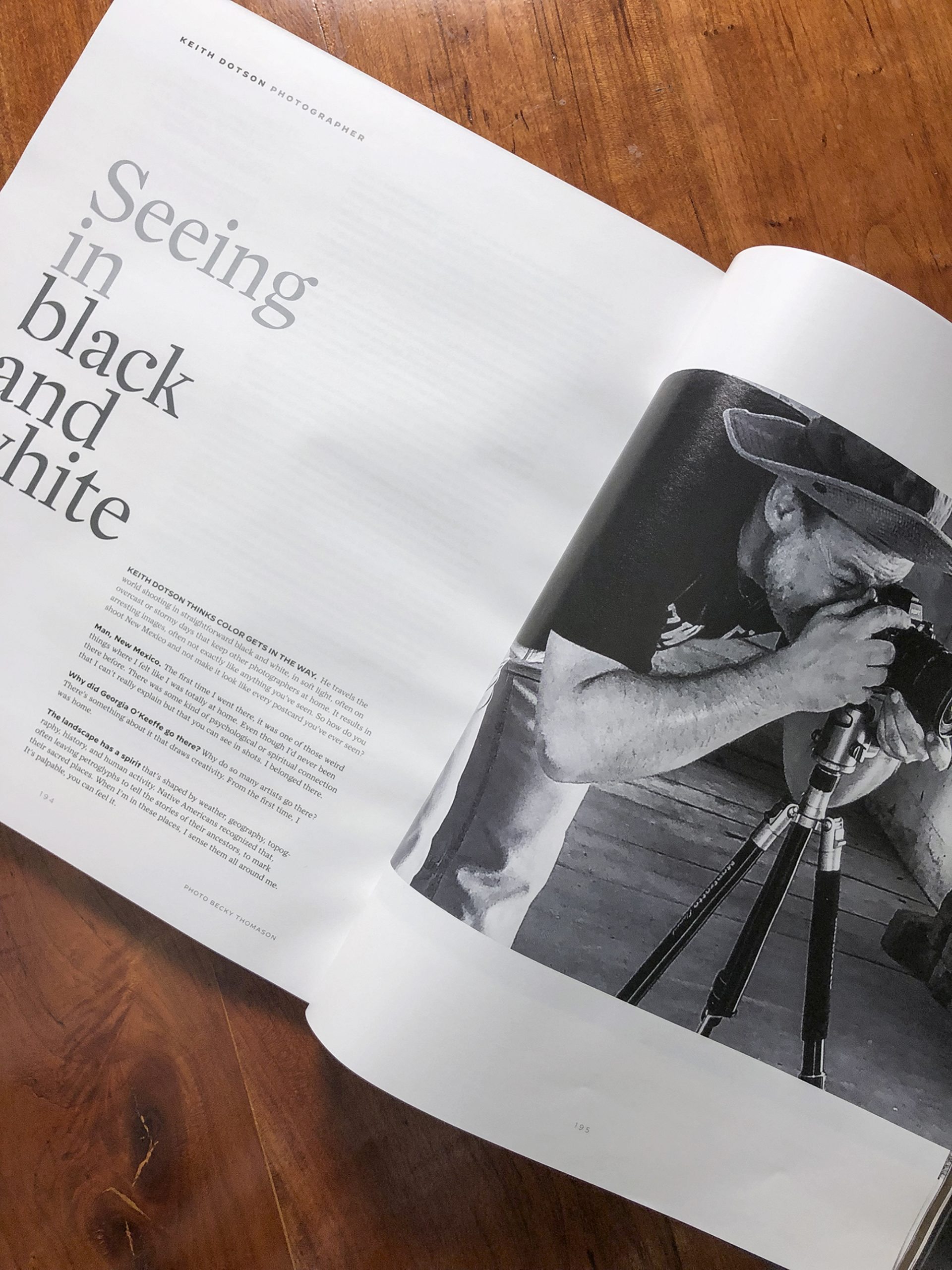 Photographs by Keith Dotson Published in Santa Fe Magazine - Shadows ...