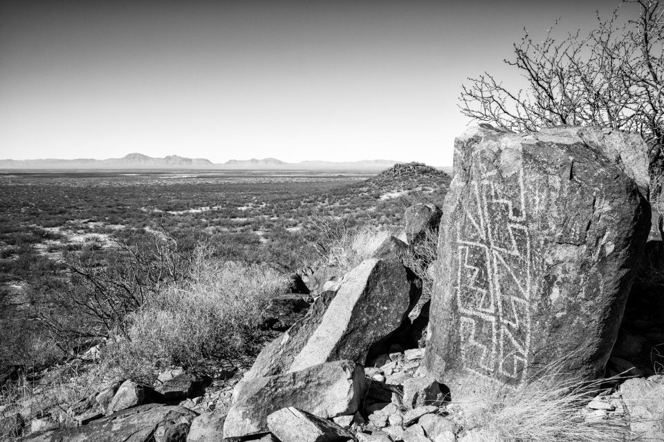 Walking Through Ancient Three Rivers Petroglyph Site in New Mexico ...