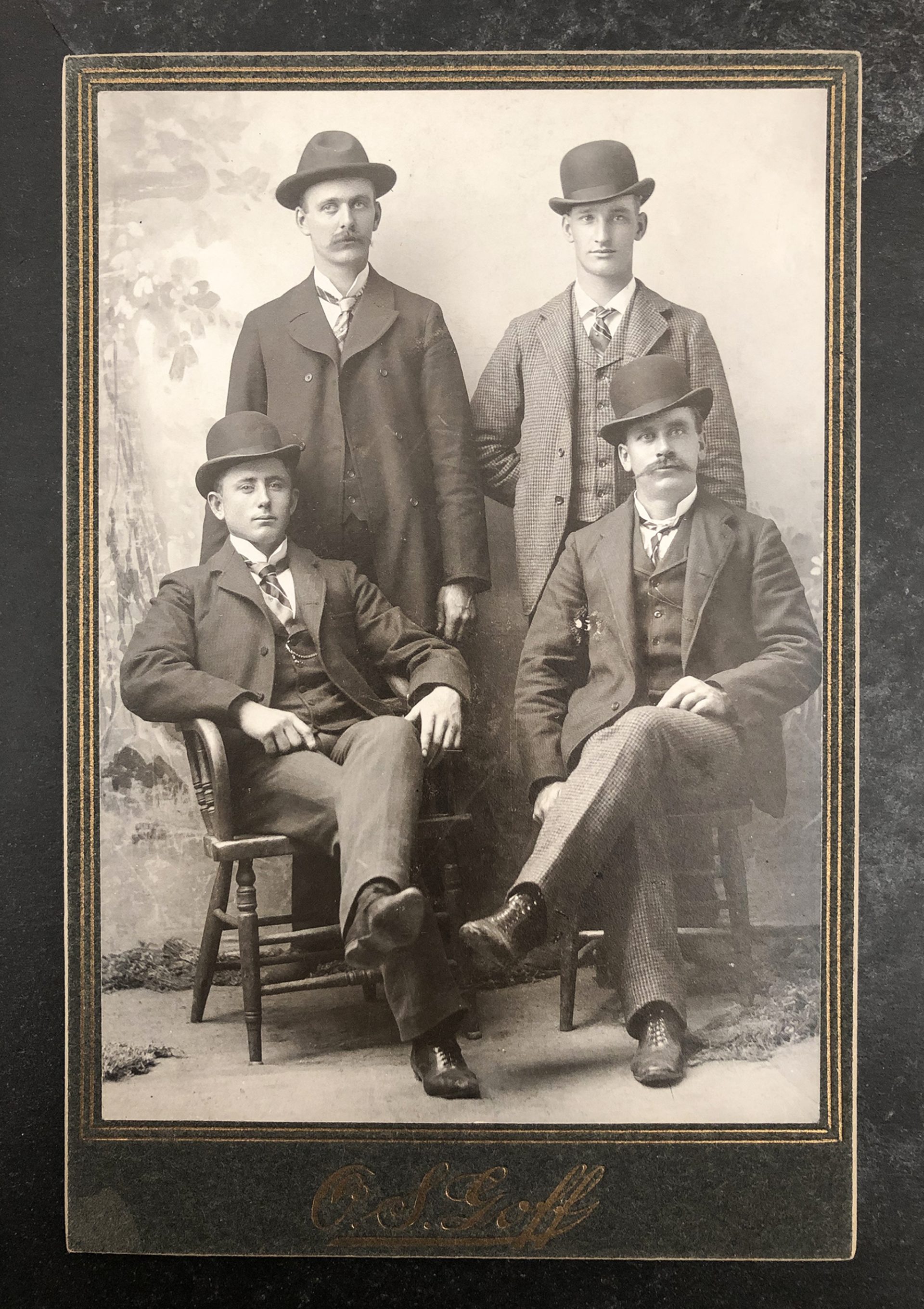 A Photograph by O.S. Goff: Old West Photographer (1843 - 1916 ...