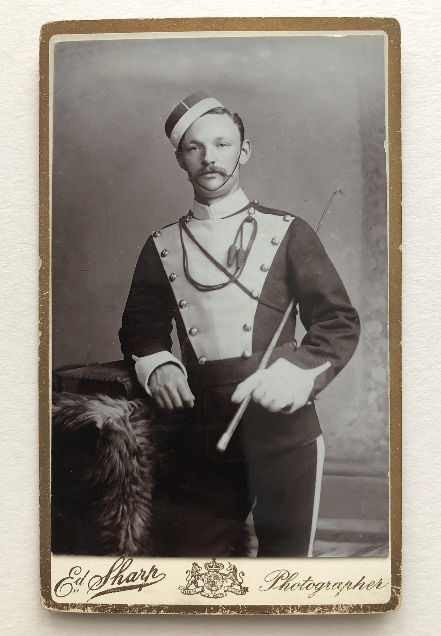 Antique Portrait of a Man in Uniform by London-based Photographer ...