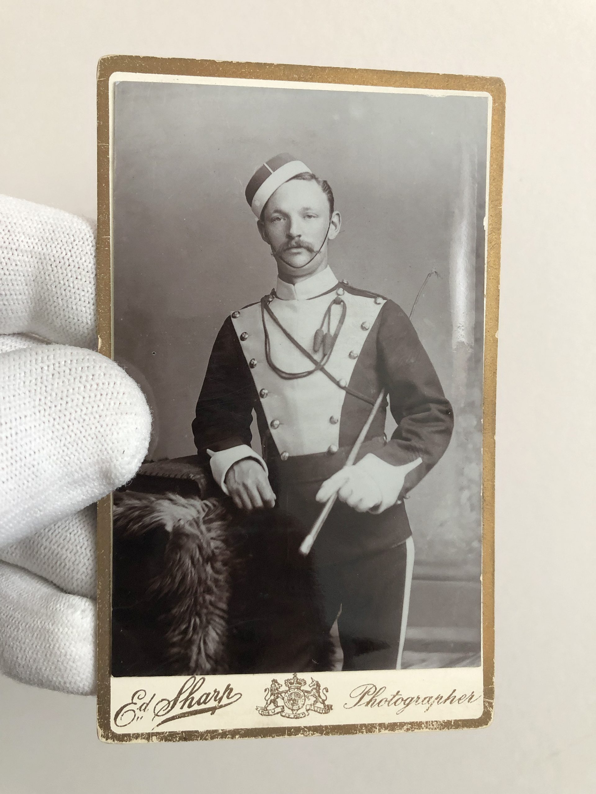 Antique Portrait of a Man in Uniform by London-based Photographer ...