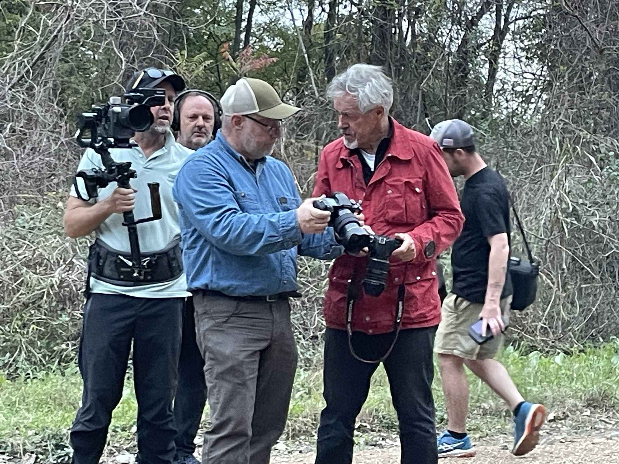 Go Behind the Scenes with Keith Dotson and Griff Rhys Jones Filming a ...